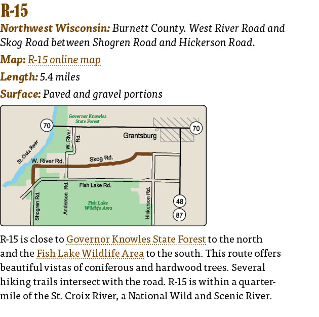 Wisconsin Rustic Roads Guide