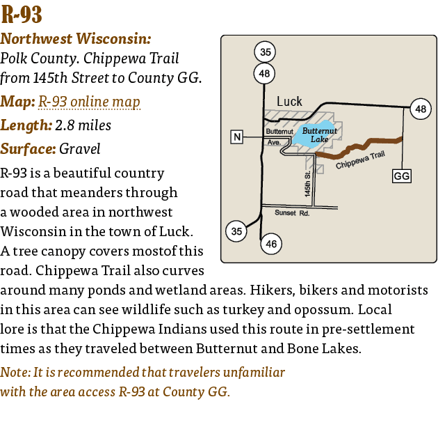 Wisconsin Rustic Roads Guide
