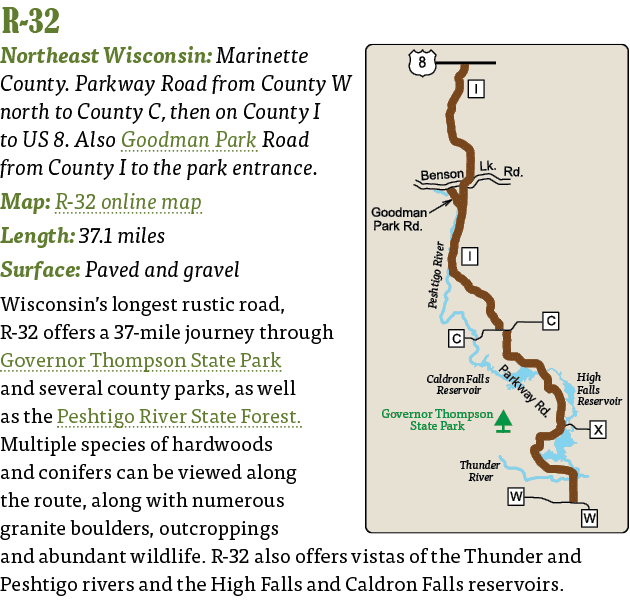 Wisconsin Rustic Roads Guide