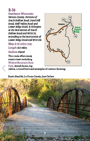 Wisconsin Rustic Roads Guide