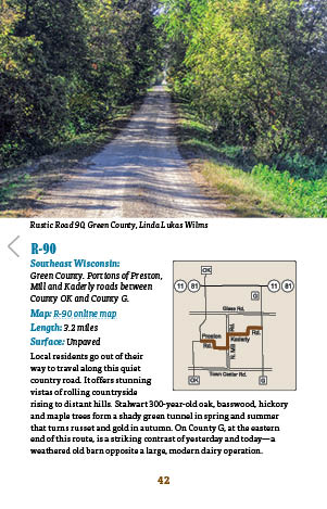 Wisconsin Rustic Roads Guide
