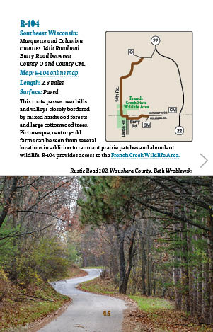 Wisconsin Rustic Roads Guide