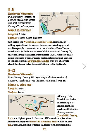 Wisconsin Rustic Roads Guide