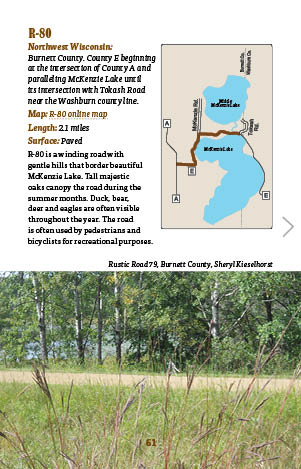 Wisconsin Rustic Roads Guide
