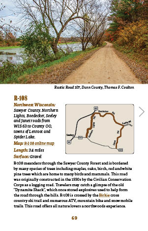 Wisconsin Rustic Roads Guide