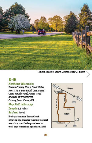 Wisconsin Rustic Roads Guide