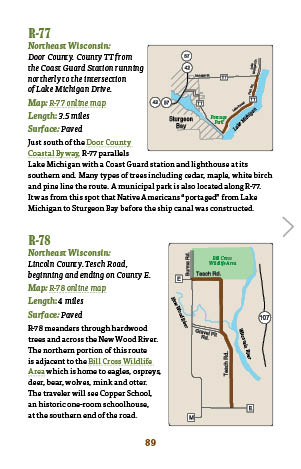 Wisconsin Rustic Roads Guide