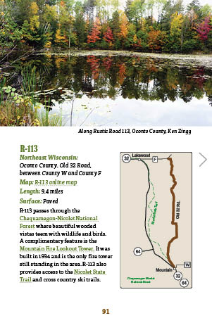 Wisconsin Rustic Roads Guide